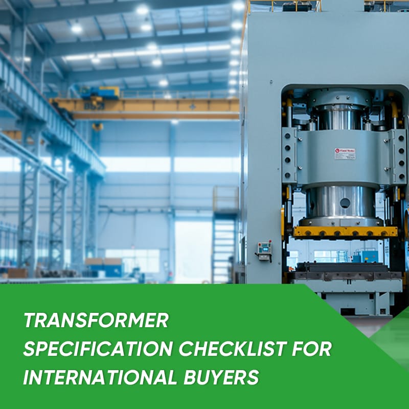 Transformer Specification Checklist for International Buyers