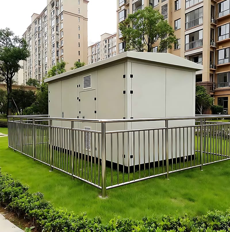 Power Distribution Layout Using Box-Type Substations